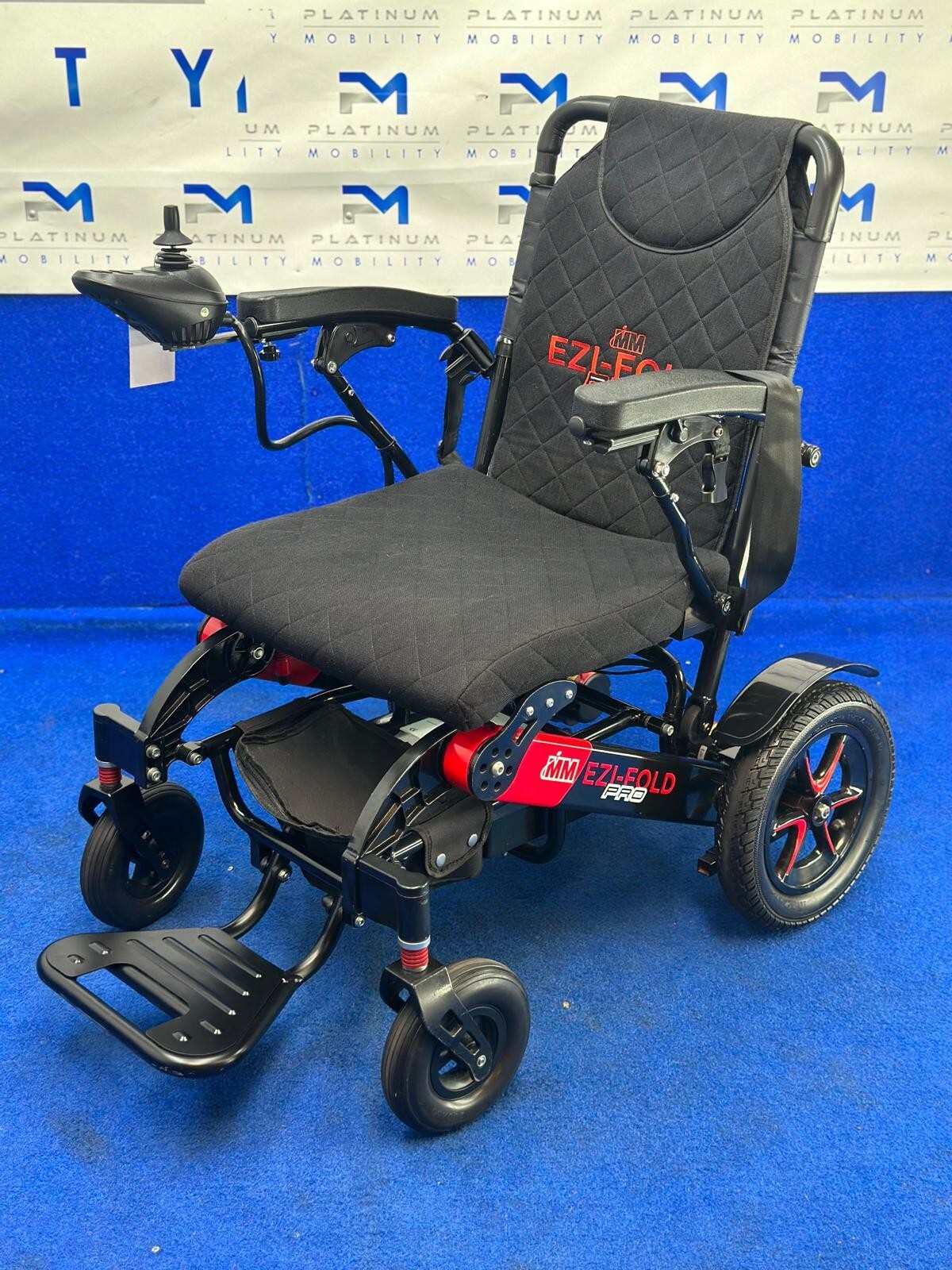 Monach Ezi-FOLD PRO FOLDING ELECTRIC WHEELCHAIR MOBILITY POWERCHAIR 4 ...